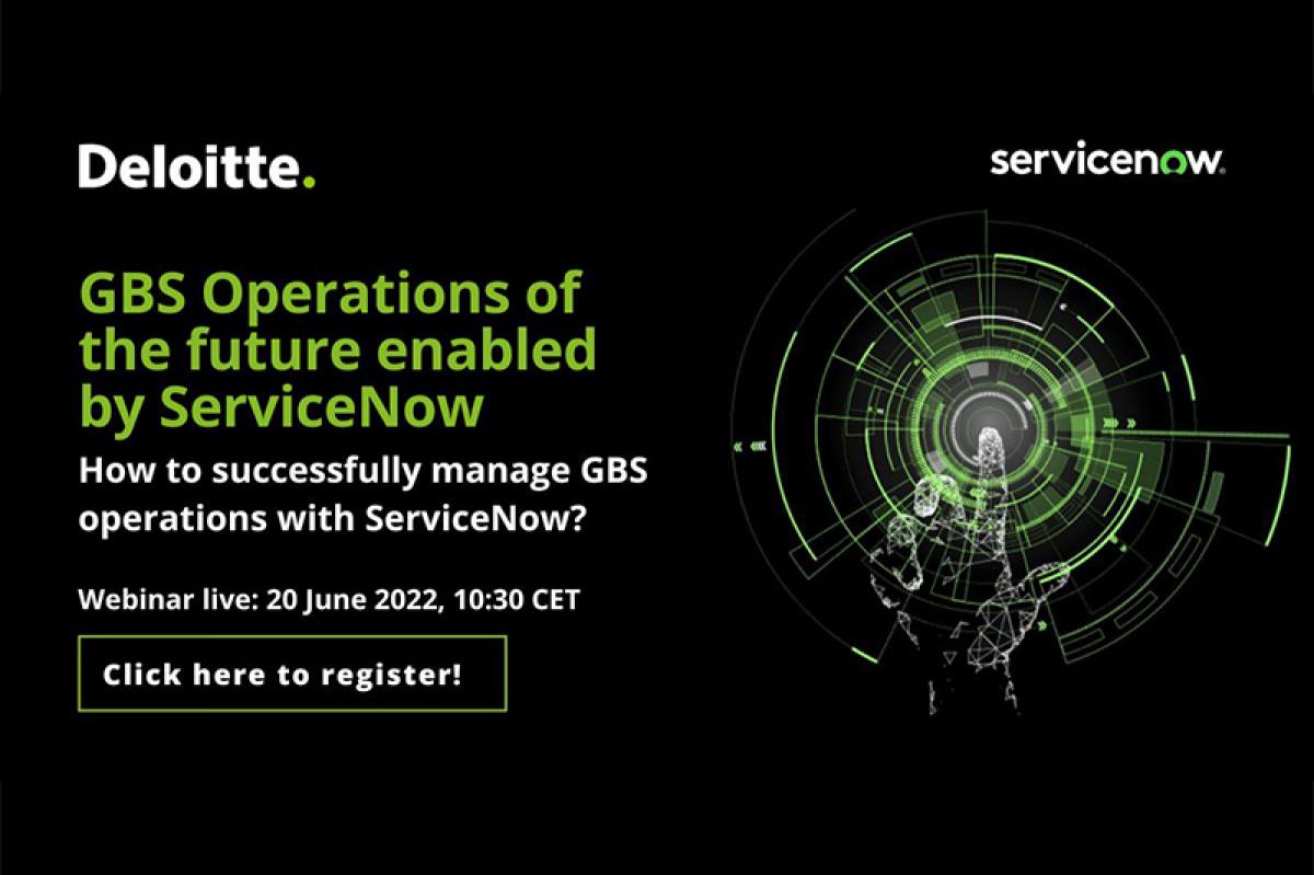 Global Business Services – GBS Operations of the future enabled by ...